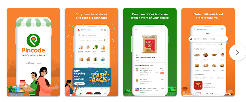Pincode Referral Code - Get Rs. 200 off on 1st Order & Rs. 1 Deals
