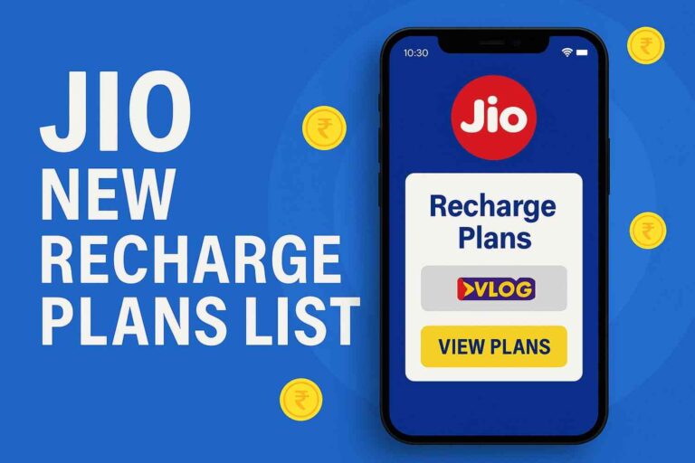 Jio New Recharge Plans List 2026: Prices, Validity, and Benefits